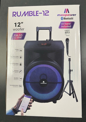 Max Power Rumble 12 12" Woofer MPD892-ST | eBay