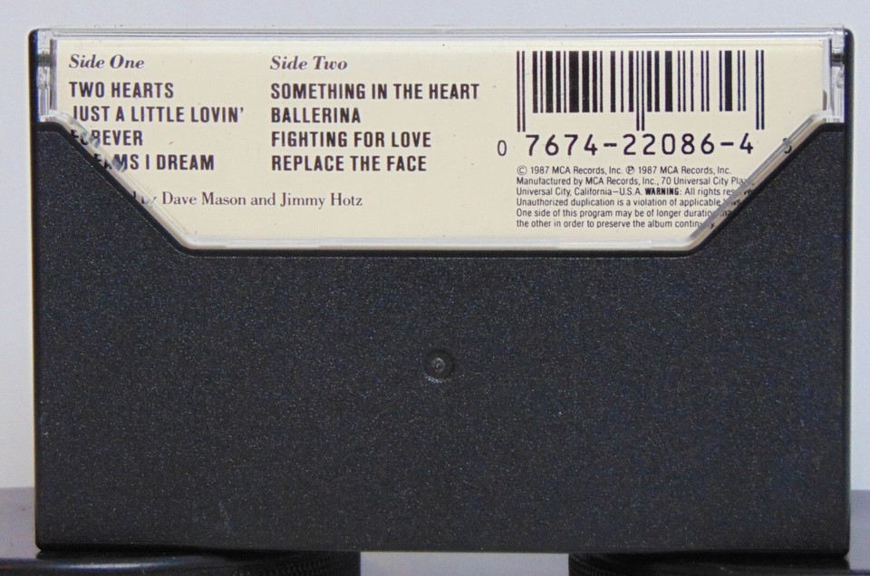 Dave Mason – Two Hearts - MCA Records MCAC-42086 Cassette Tape, Album ...