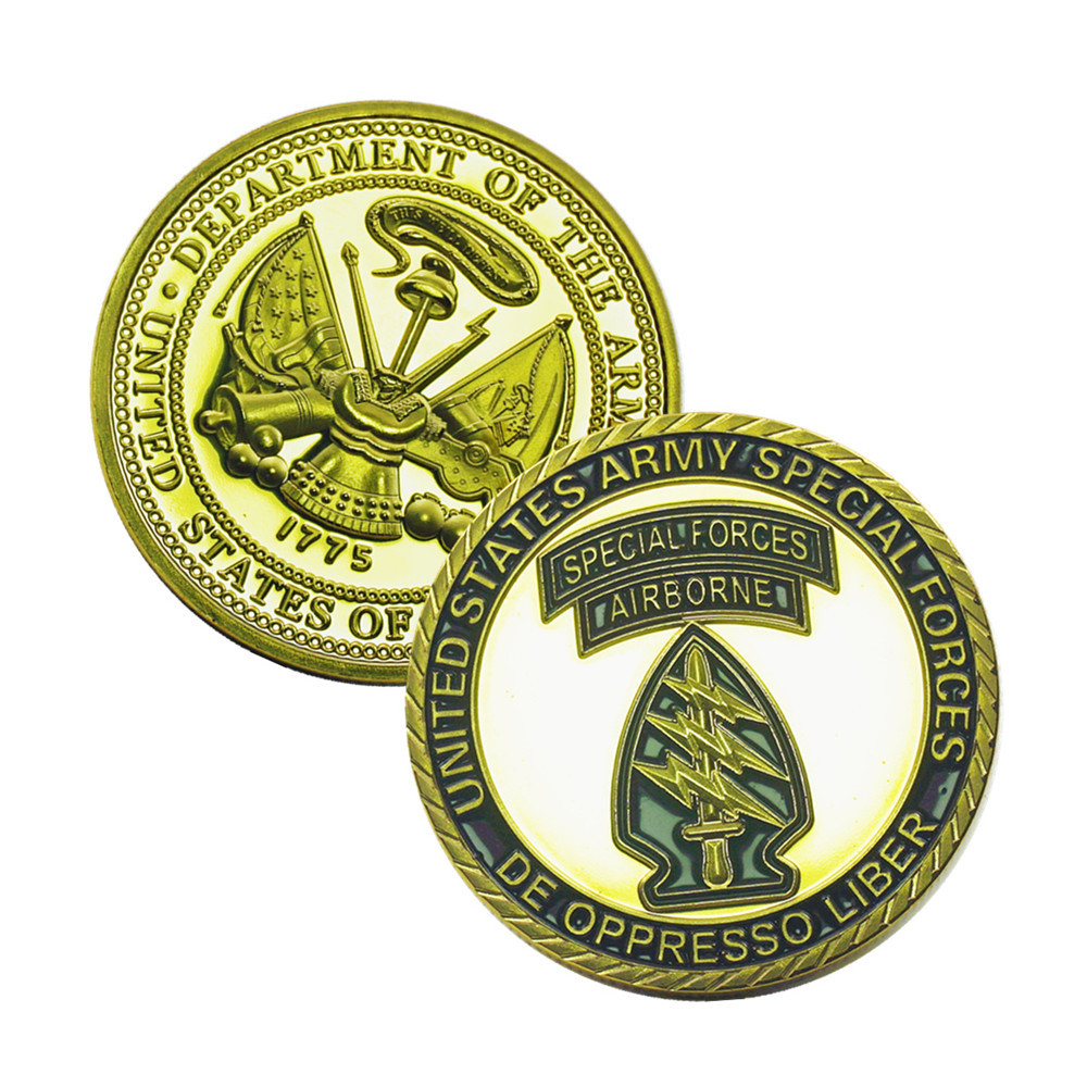 US Military Army Special Forces Group Airborne DE Oppresso Liber ...