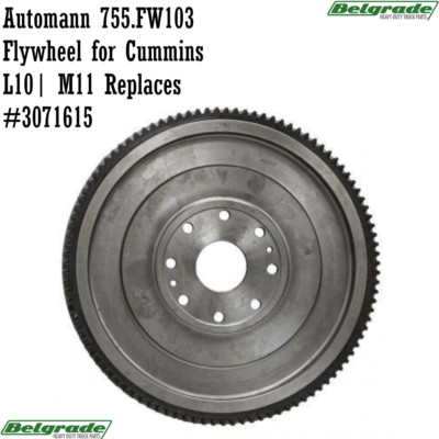 Automann 755.FW103 Flywheel for Cummins L10| M11 Replaces #3071615 | eBay