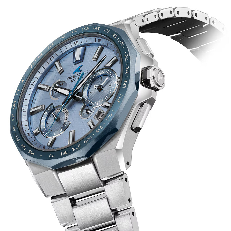 CASIO OCEANUS 20th Anniversary OCW-T6000BV-2AJR Blue Men's Watch New in ...