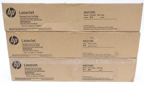 NEW Genuine HP W9210MC W9211MC W9212MC Toner Cartridge Set – Yellow ...