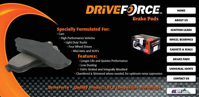 DRIVEFORCE BRAKE PAD DB1239DF for MITSUBISHI | eBay Australia