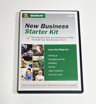 Intuit - Quickbooks - New Business Starter Kit Software - Tutorial | eBay