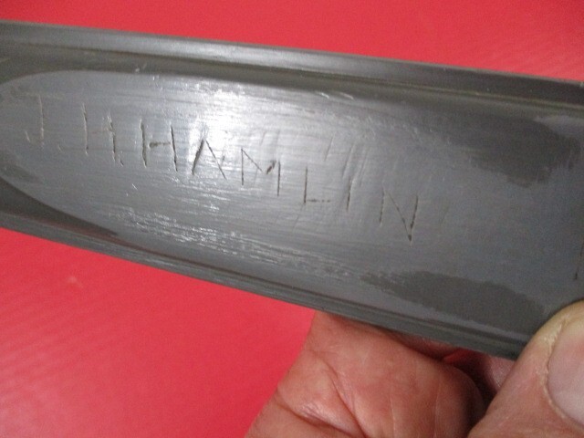 WWII US Navy USN Mark 2 Fighting Knife Guard Marked Camillus w/USN Mk2 ...