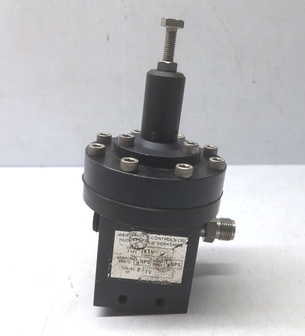 Weir XTV Valve Supply Ports ¼ NPS Pilot Port 1/8 NPS | eBay
