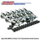 Stainless Steel Roller Rocker Arms 1.6 Ratio 7/16" Studs Ford 289 302 ...