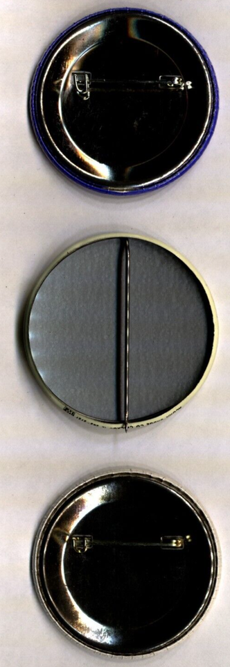 (3) 1983 Bernard Edward Epton Political Pinbacks REP. CHICAGO MAYOR ...