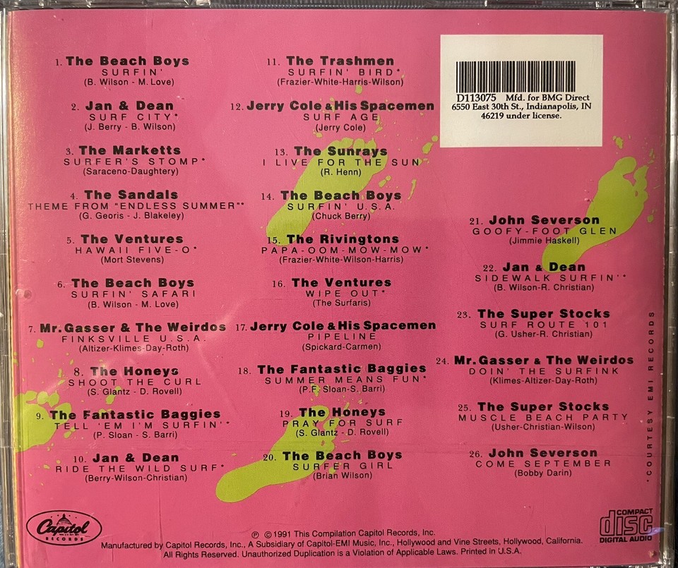MONSTER SUMMER HITS WILD SURF CD) 26 Surfin’ Summer Hits NEW, Factory ...