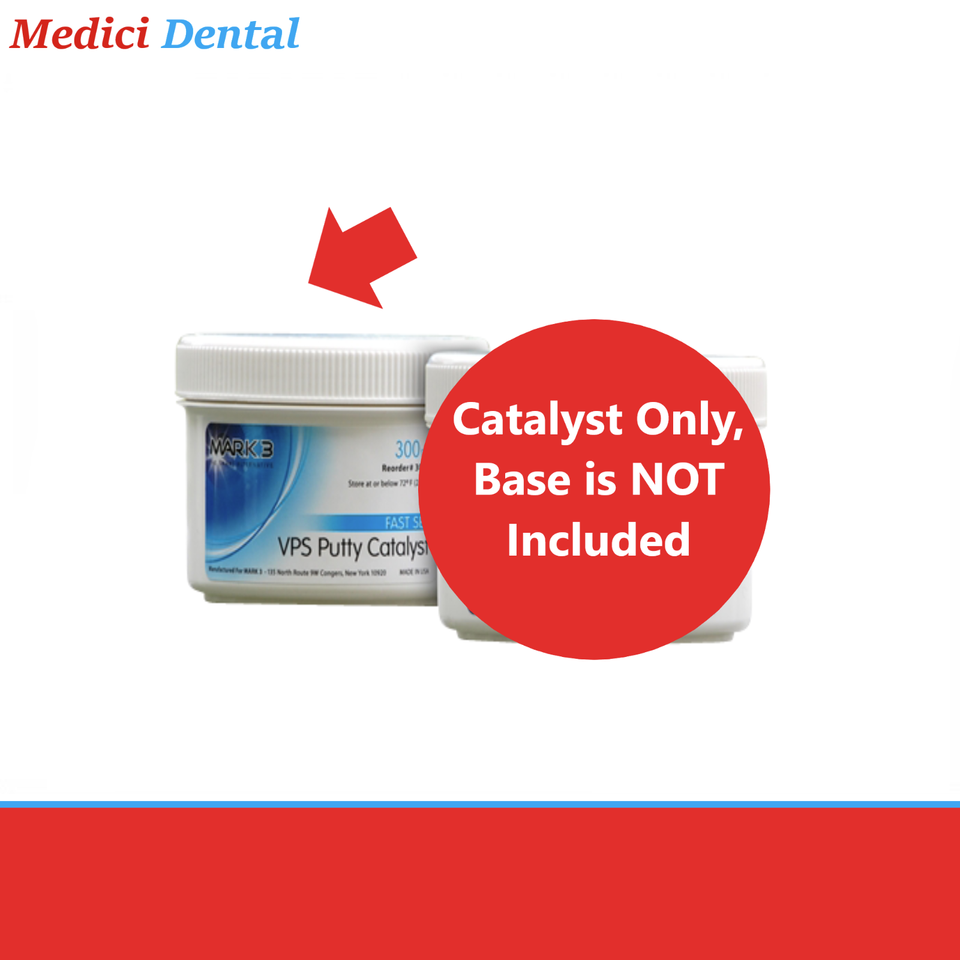 Dental VPS Putty Set VPS Impression Material Base or Catalyst 600 ml ...