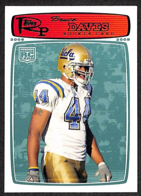 Bruce Davis 2008 Topps Rookie Progression Card #53 UCLA Bruins | eBay