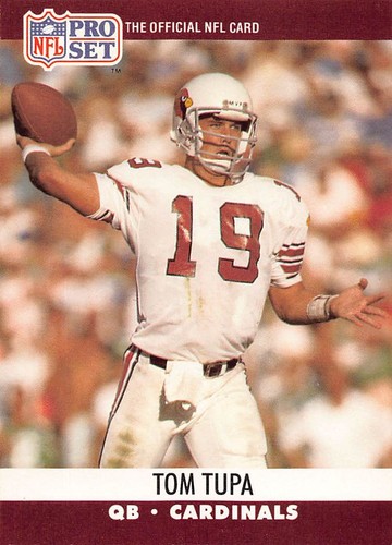 Tom Tupa 1990 Pro Set 619 Phoenix Cardinals Rookie Football Card | eBay