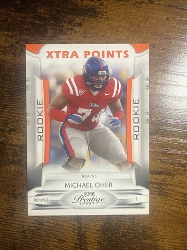 2009 Playoff Prestige - Xtra Points Orange #177 Michael Oher RC 94/300 ...