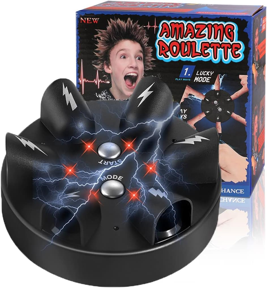 Electric Shocking Lie Detector, Finger Lie Detector Test Polygraph Game ...