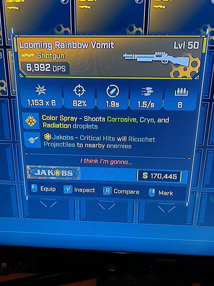 Borderlands 4 LEGENDARY RAINBOW VOMIT VARIATIONS, ITEMS, GUNS PC-PS ...