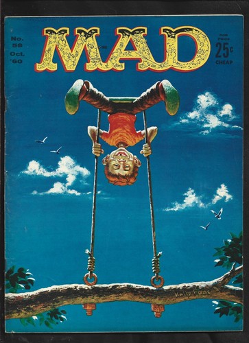 MAD MAGAZINE #58 FINE+ 1960 EC | eBay