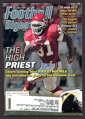 Football Digest December 2003 - Priest Holmes 6 - EX/MT | eBay
