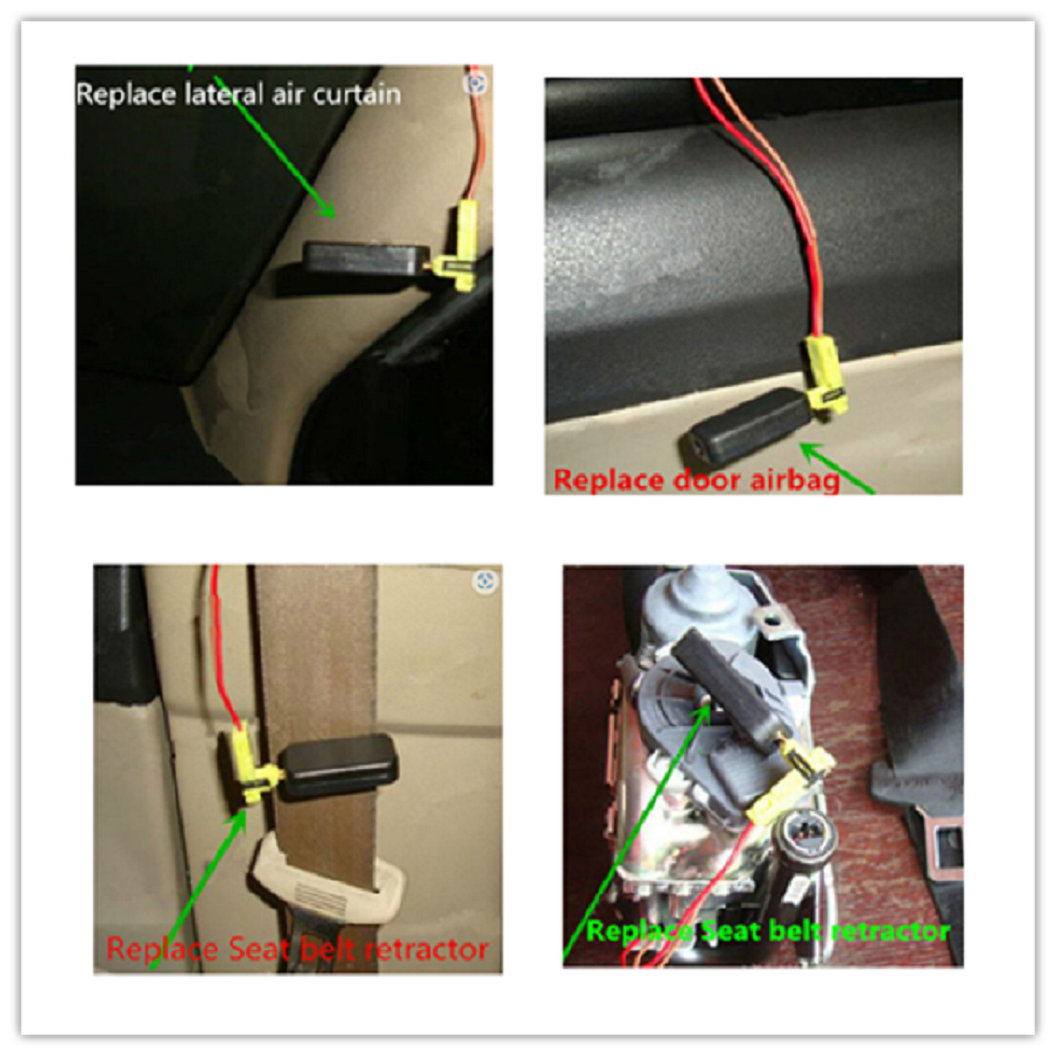 Universal Car Airbag Simulator Emulator Resistor Bypass SRS Kit ...