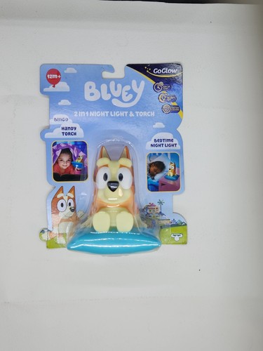 Bluey GoGlow Bed Time Night Light & Torch Timer LED Child Safe | eBay