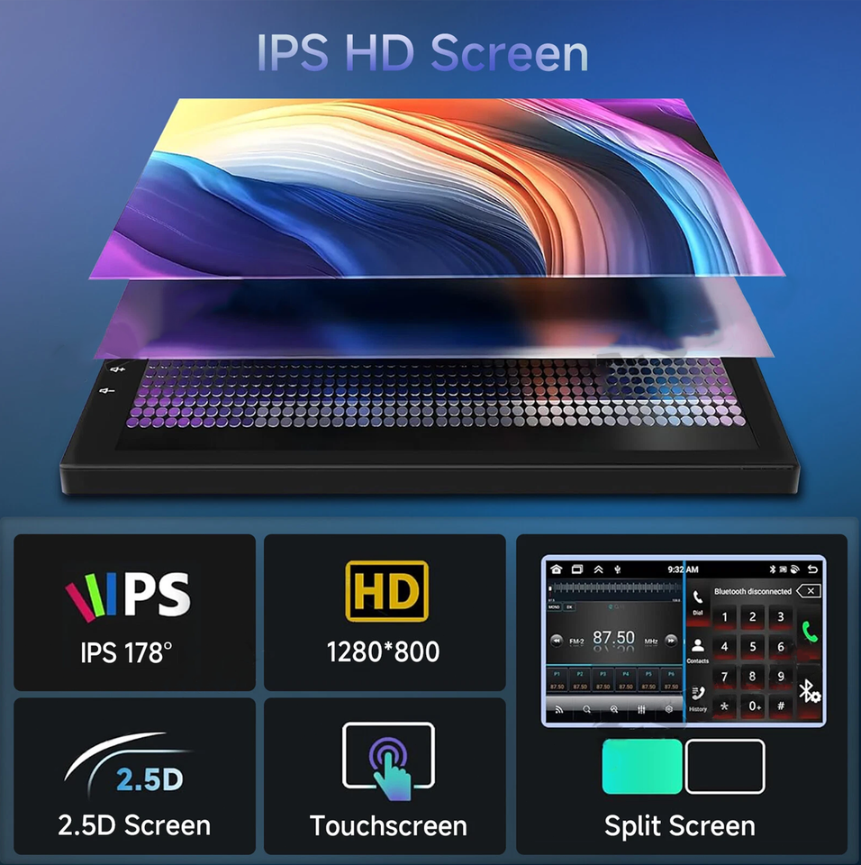 Apple CarPlay For Subaru Forester Impreza 2009-2013 Car Stereo Radio ...