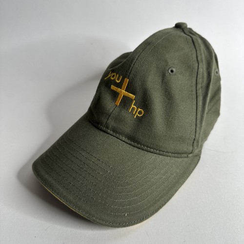 HP Hewlett Packard + You Hat Cap Olive Green Vintage PC Retro Gaming | eBay