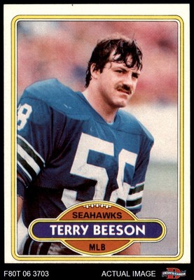 1980 Topps #428 Terry Beeson Seahawks Kansas 6 - EX/MT | eBay