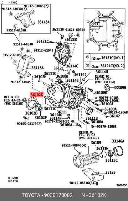 Genuine OE seal ring 9030170002 for TOYOTA 90301-70002 online kaufen | eBay