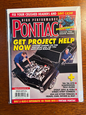 High Performance Pontiac Magazine March 2010 04-06 GTO Suspension | eBay