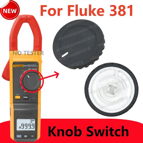 Knob Switch For Fluke 381 TRMS DC Clamp Meter Dial Selector Rotary ...