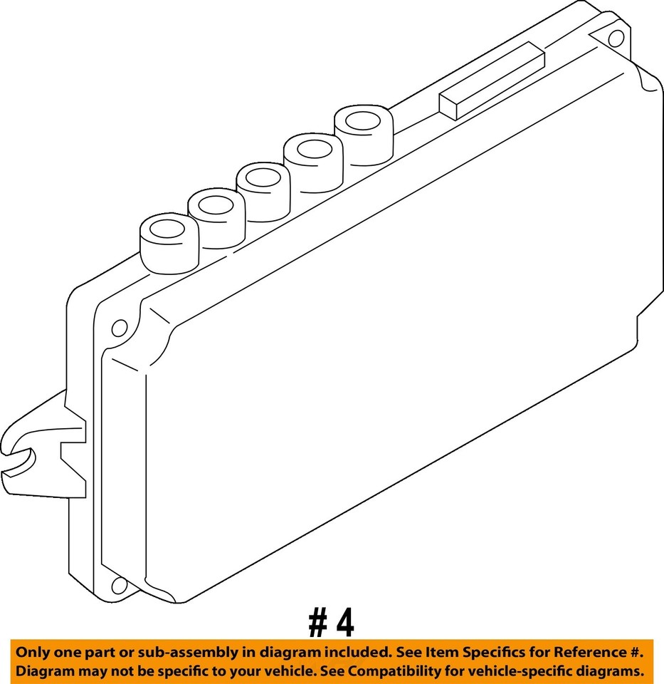 BMW OEM X3 Parking Backup Back Up Reverse Distance-Control Module ...