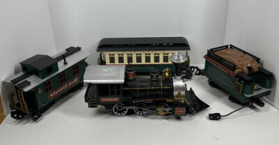 Vintage Christmas 1996 Greatland Express Train And Track Set New Bright ...