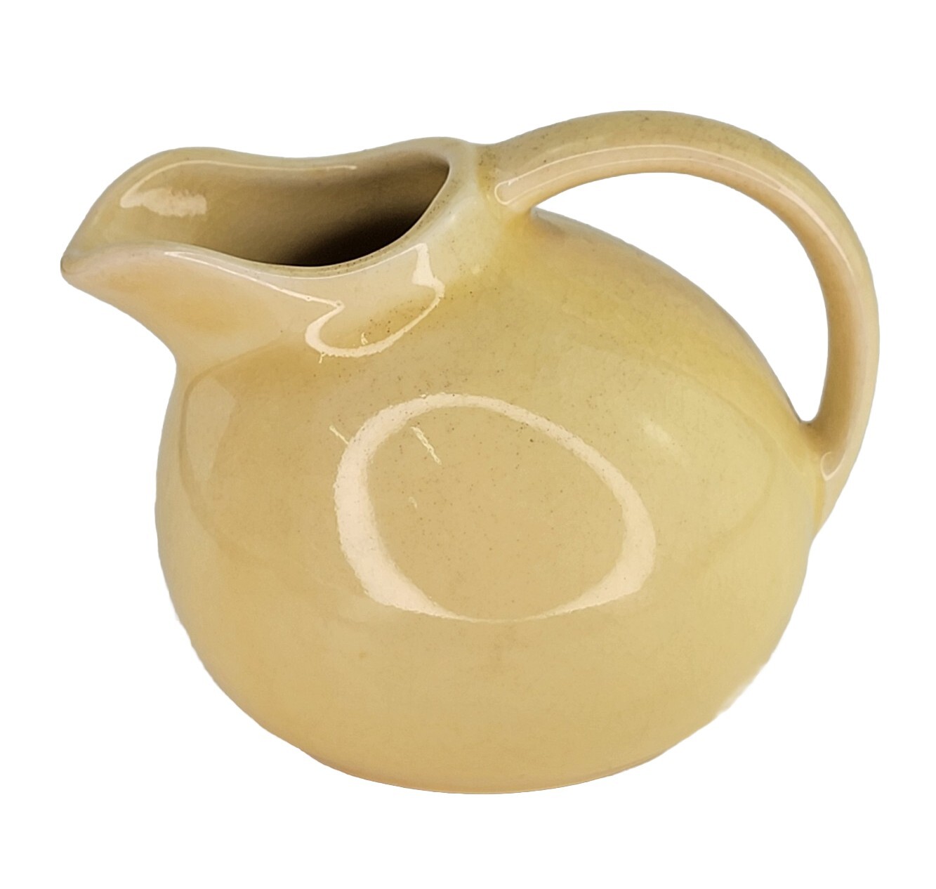 Vintage Shawnee USA #1 Pottery Mini Round Yellow Ball Pitcher | eBay