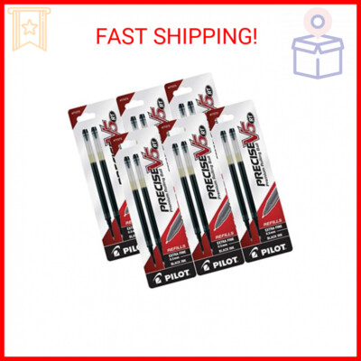 Pilot Precise V5 RT Liquid Ink Retractable Rollerball Pen Refills, 0 ...