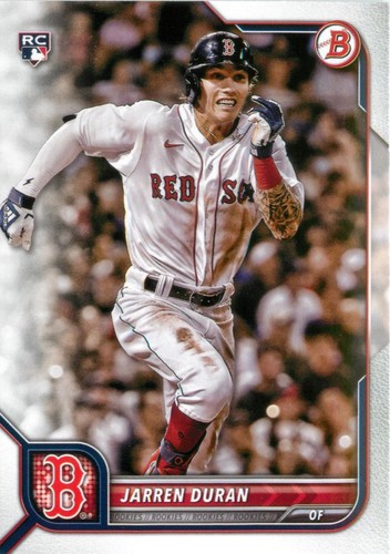 Jarren Duran RC 2022 Topps Bowman Baseball MLB Rookie Card #84 Boston ...
