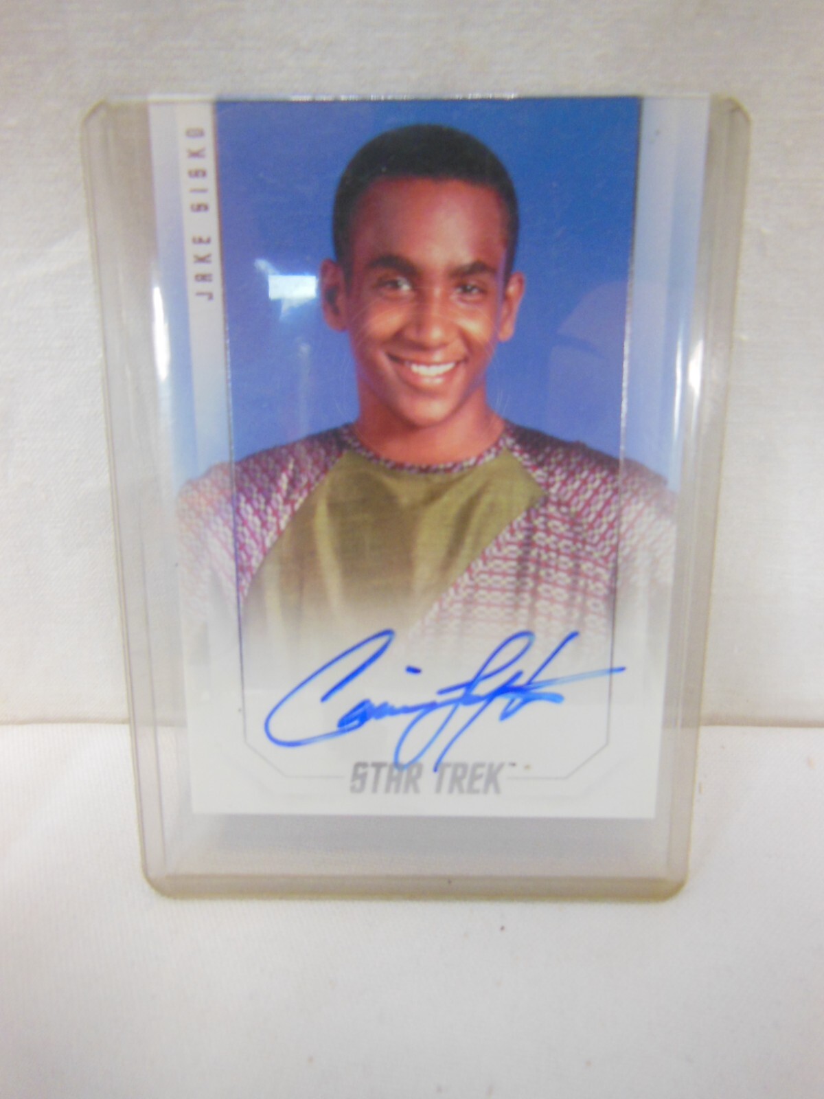 Star Trek Jake Sisko Cirroc Fogton Limited Edition Autograph Card | eBay