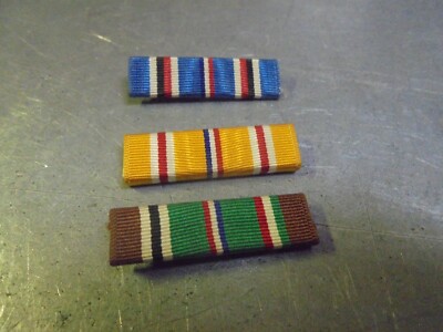 WWII US Military lot of three service ribbons | eBay