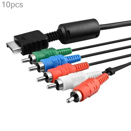 10pcs HD Component RCA AV Video-Audio Cable for SONY Playstation 2 3 ...