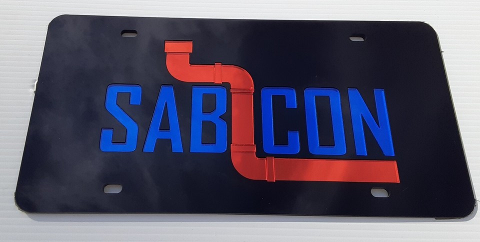 CUSTOM MIRROR LICENSE PLATE LASER CUT ACRYLIC LOGO BRAND TRADEMARK ...