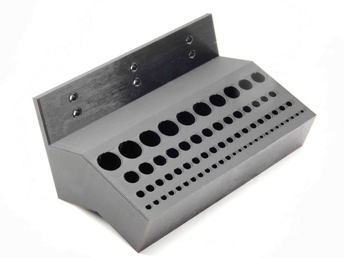 69 SLOT TOOL ORGANIZER FOR DRILLS, END MILLS, TAPS, ETC TRAY RACK ...