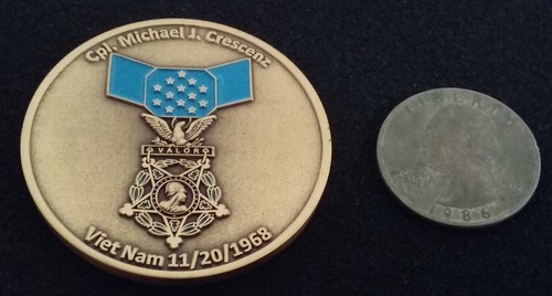 RARE Medal of Honor MoH Michael Crescenz 31st Infantry 196th Army ...