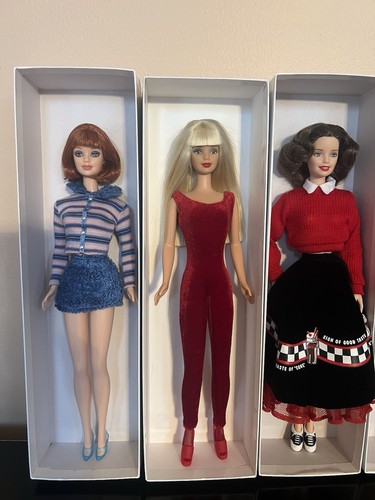 Lot Of 9 Collectible Barbie Dolls | eBay