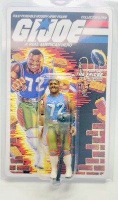G.I. Joe ARAH William “Refrigerator” Perry – Complete 1987 Figure – NFL ...