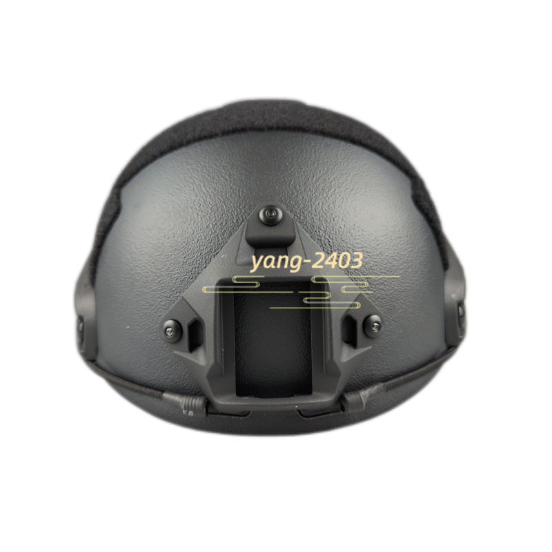 Black PE Aramid FAST NIJ IIIA Bulletproof Tactical Helmet BALLISTIC ...