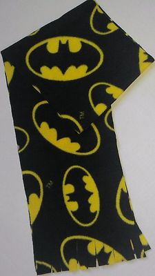 BATMAN FLEECE SCARF -SOFT-HANDMADE- 8" WIDE x 60" LONG | eBay