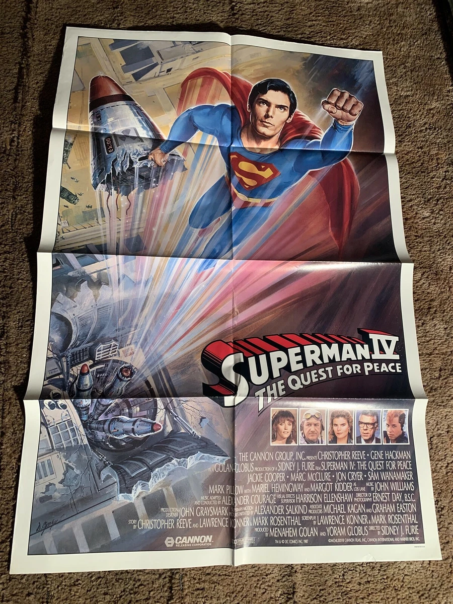 Superman 4 Movie Poster