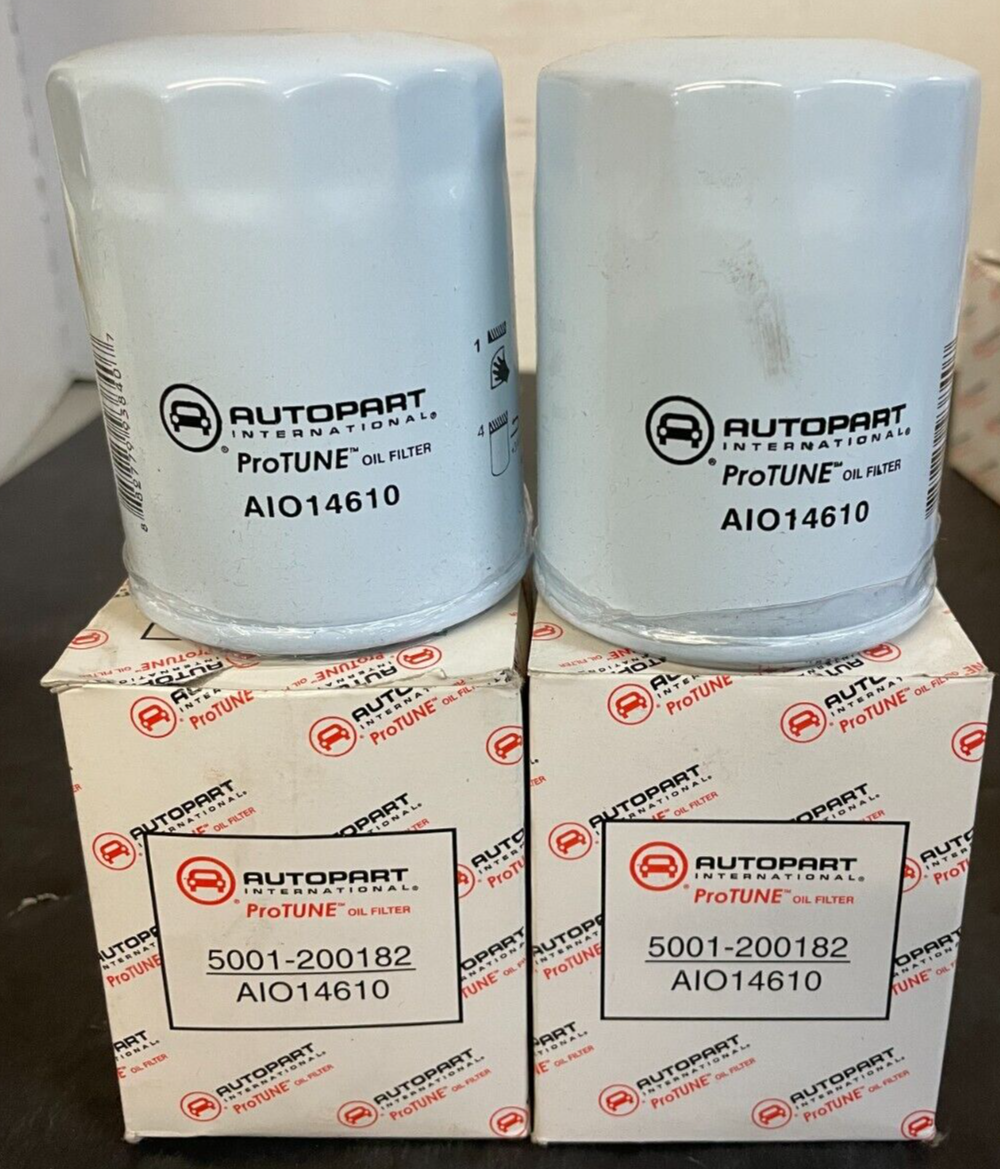 2 Pack NEW ProTune Engine Oil Filter Autopart Intl 5001-200182 | eBay