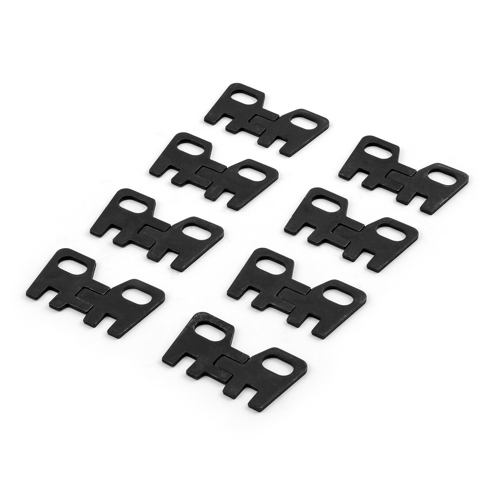 Chevy SBC 350 Flat Guide Plates (5/16" Pushrod - 7/16" Stud Hole - 2 ...