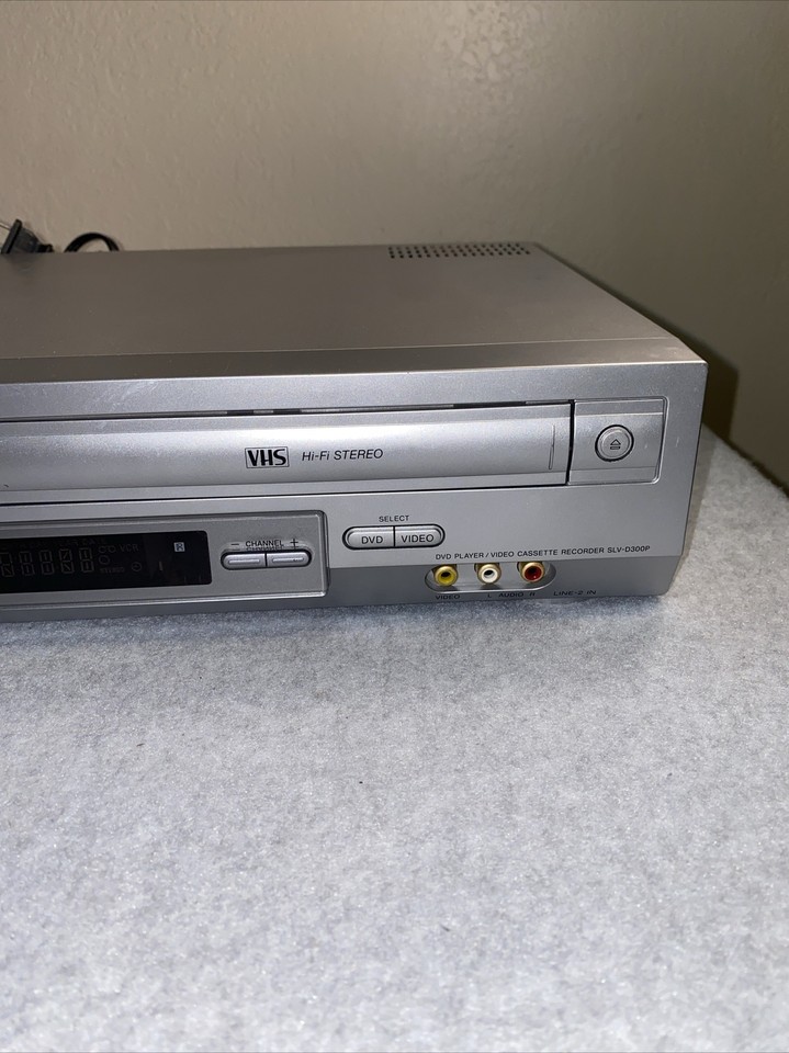 Sony SLV-D300P DVD VCR Recorder Player Combo *DVD WORKING, VCR Working ...