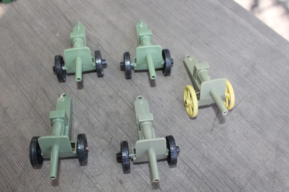 Tim Mee Toy 5 Army Cannons | eBay