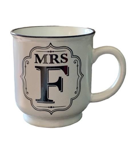 Alphabet Mug Mr / Mrs / Miss Men's Women's Gift Mug Birthday ...